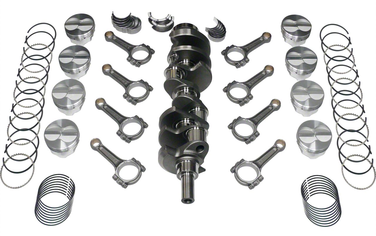 Scat Mustang Stroker Series 9000 347 Cubic Inch Street-Strip Rotating ...