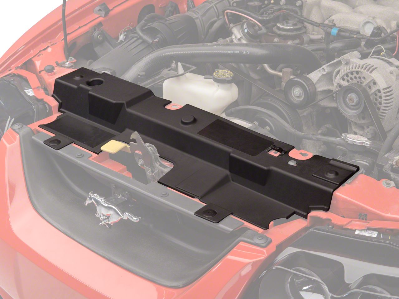OPR Mustang Radiator Cover 100564 (99-04 Mustang) - Free Shipping