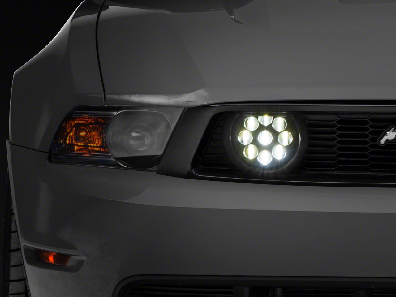 Raxiom Mustang LED Fog Lights; Clear 101688 (05-12 Mustang GT) - Free ...