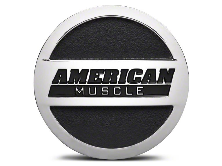 Mustang AmericanMuscle Center Cap; Chrome (Fits AmericanMuscle Branded ...