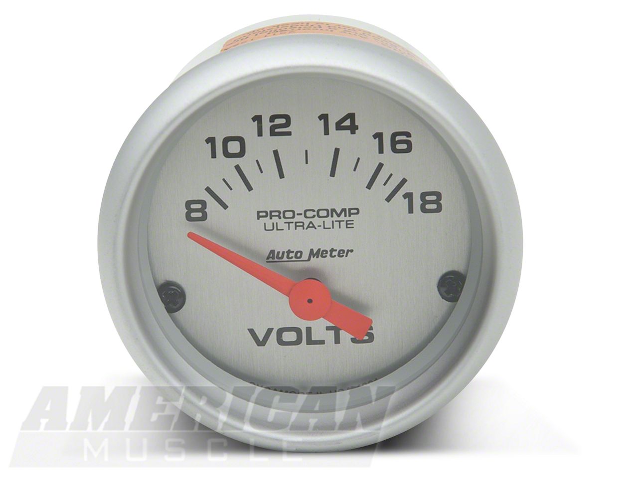 How to Install an Auto Meter Pro-Comp Ultra-Lite Voltmeter Gauge ...