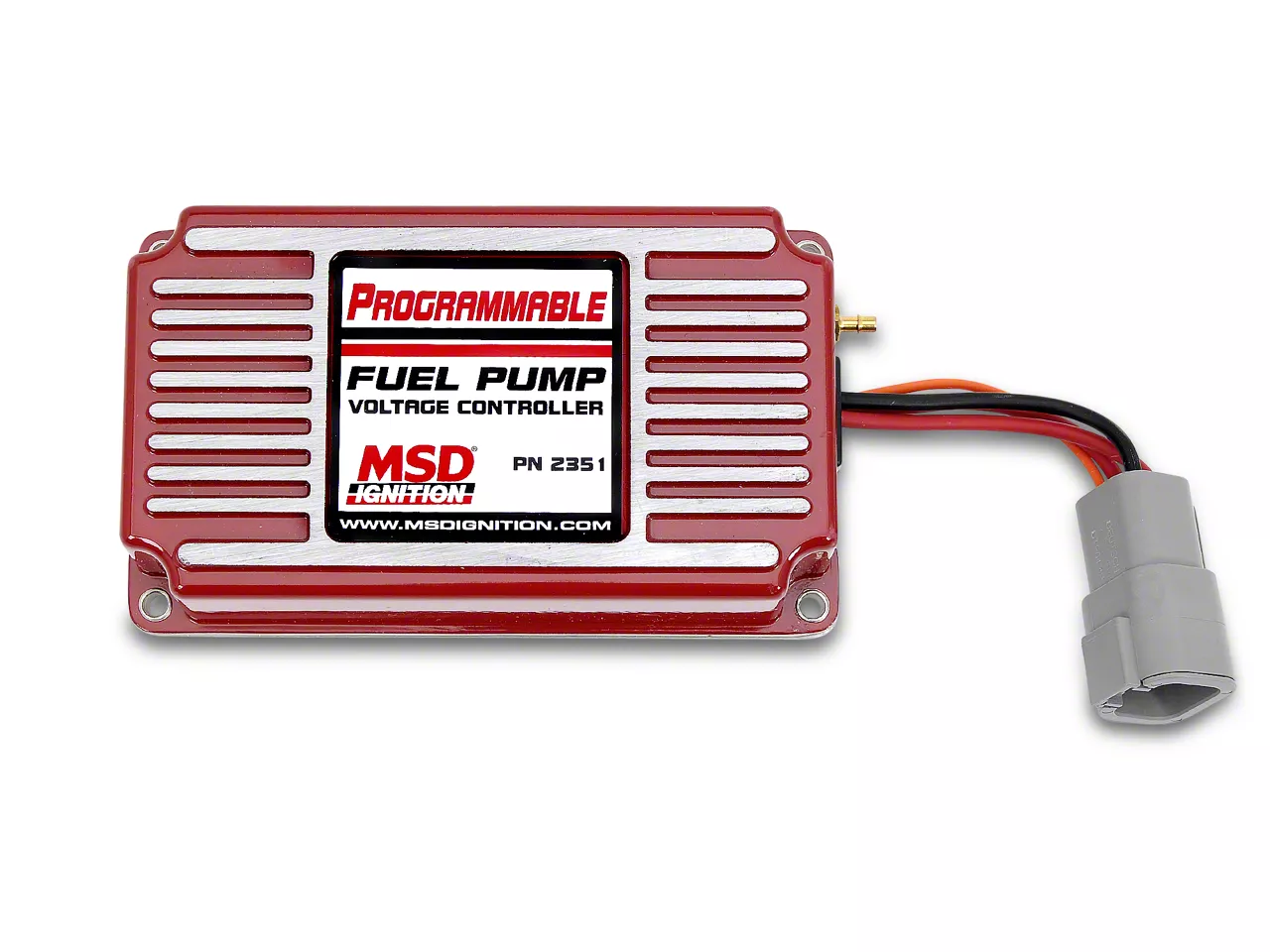 MSD Mustang Programmable Fuel Pump Voltage Booster 2351 (86-14 Mustang ...
