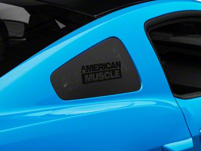 2005-2009 Mustang Quarter Window Covers & Decals | AmericanMuscle