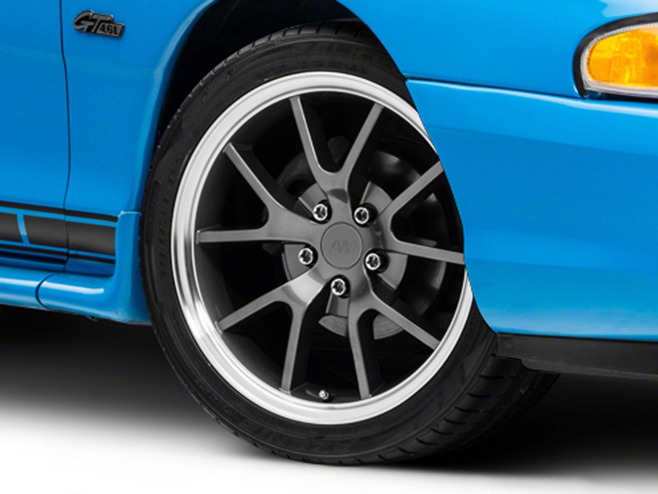 Mustang FR500 Style Anthracite Wheel; 18x9 (94-98 Mustang) - Free Shipping