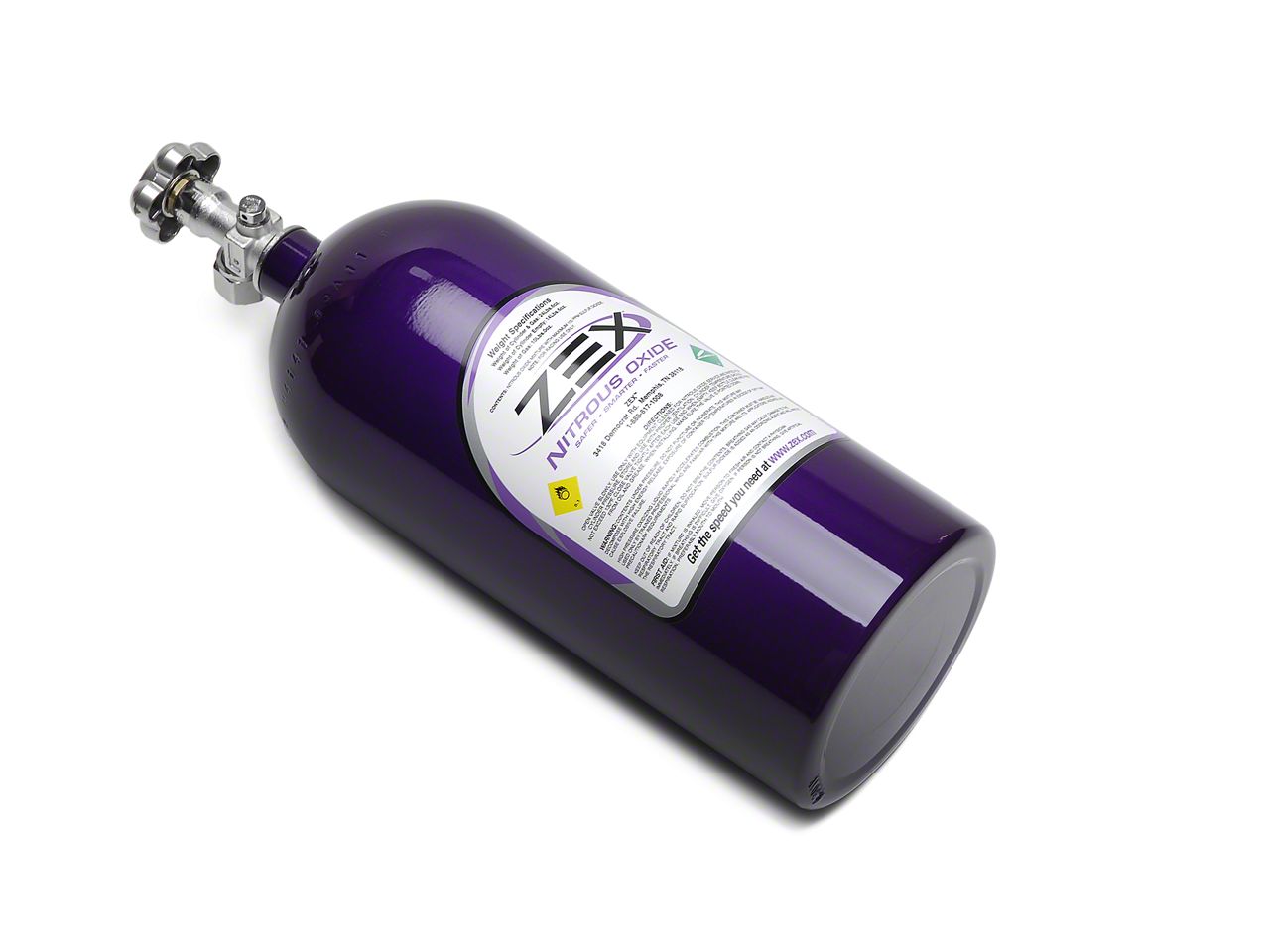 ZEX Mustang Wet Injected Nitrous System with Purple Bottle 82390 (11-23 ...