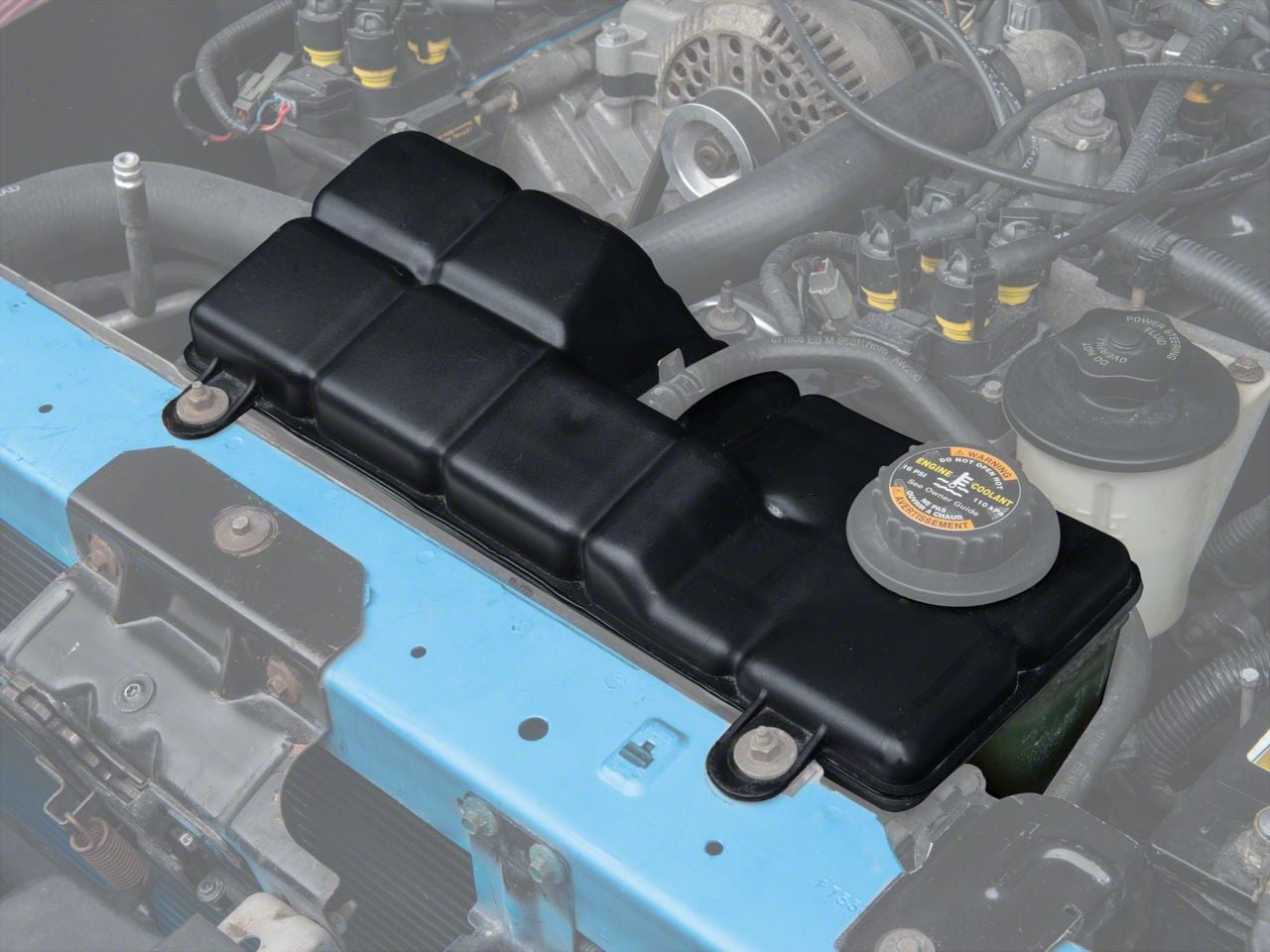 Ford Mustang Radiator Overflow Tank YR3Z-8A080-BA (97-00 4.6L Mustang ...