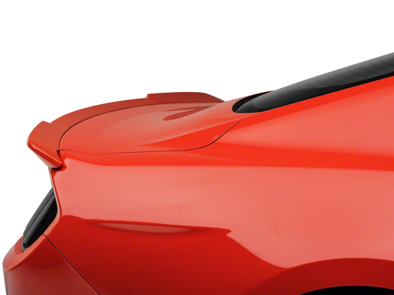 Roush Mustang Rear Spoiler; Unpainted 421883 (15-23 Mustang Fastback ...