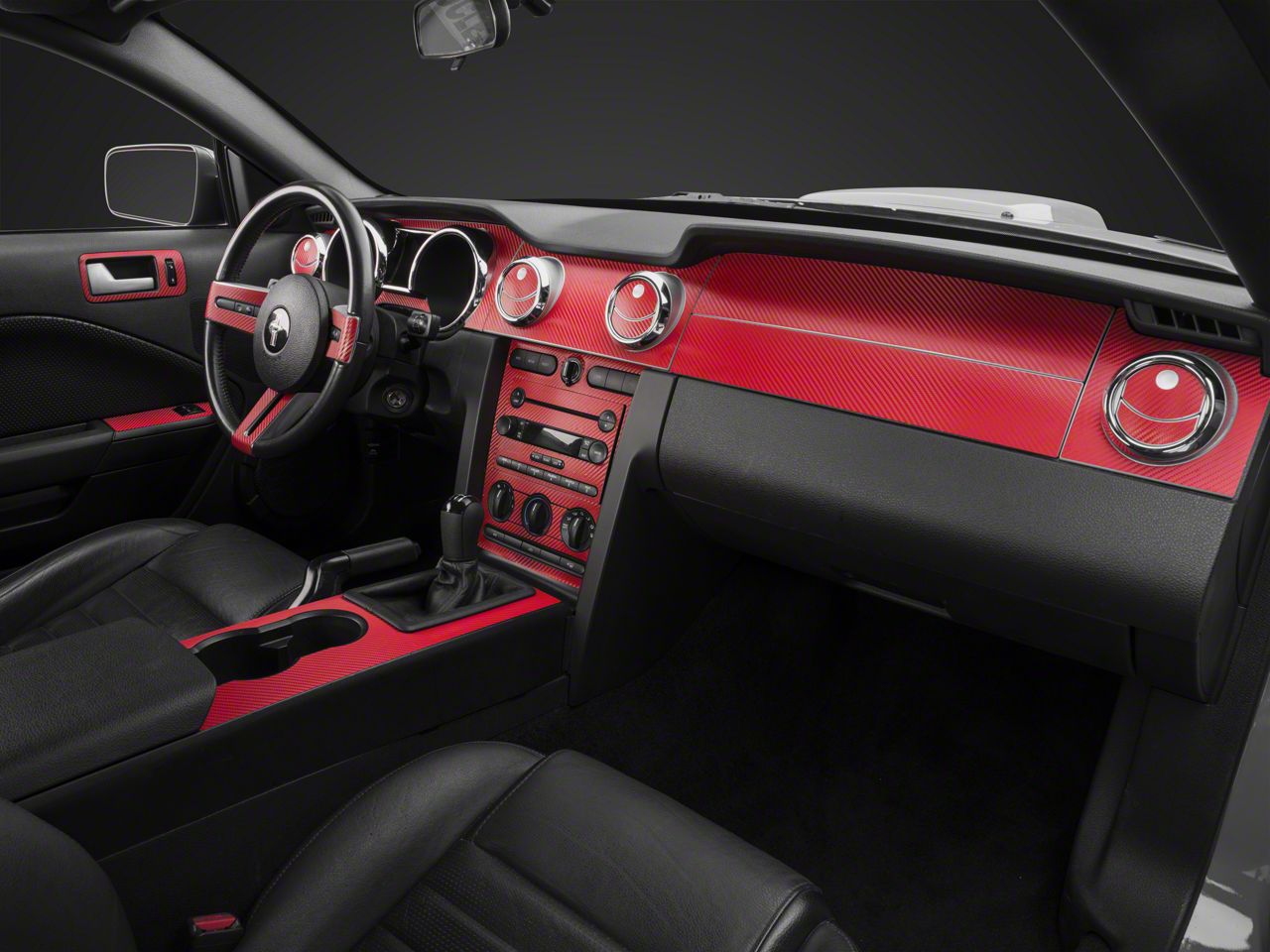 2005-2009 Mustang Dash Kits | AmericanMuscle