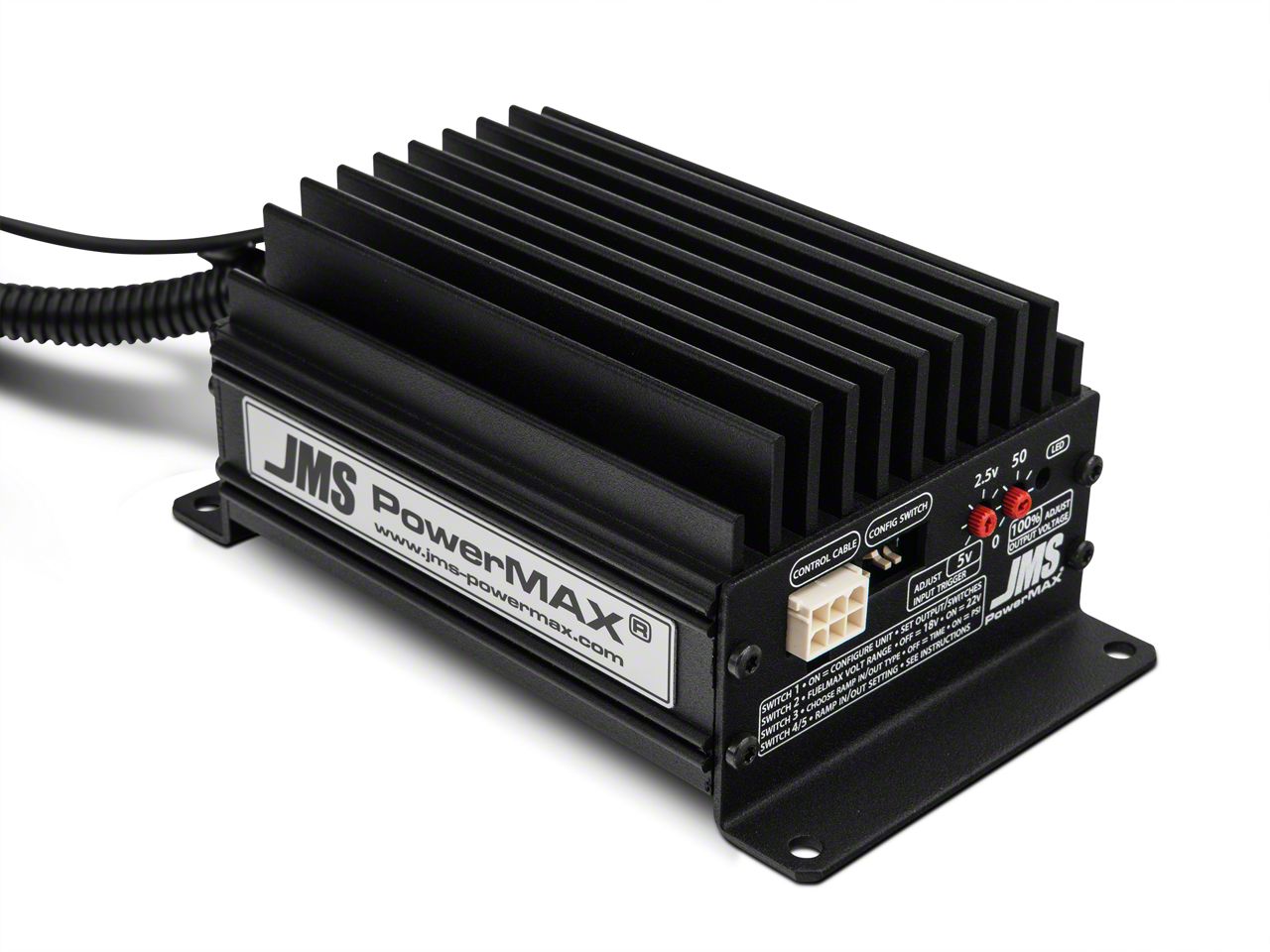 JMS Mustang PowerMAX V2 FuelMAX Fuel Pump Voltage Booster P2000PPM15 ...