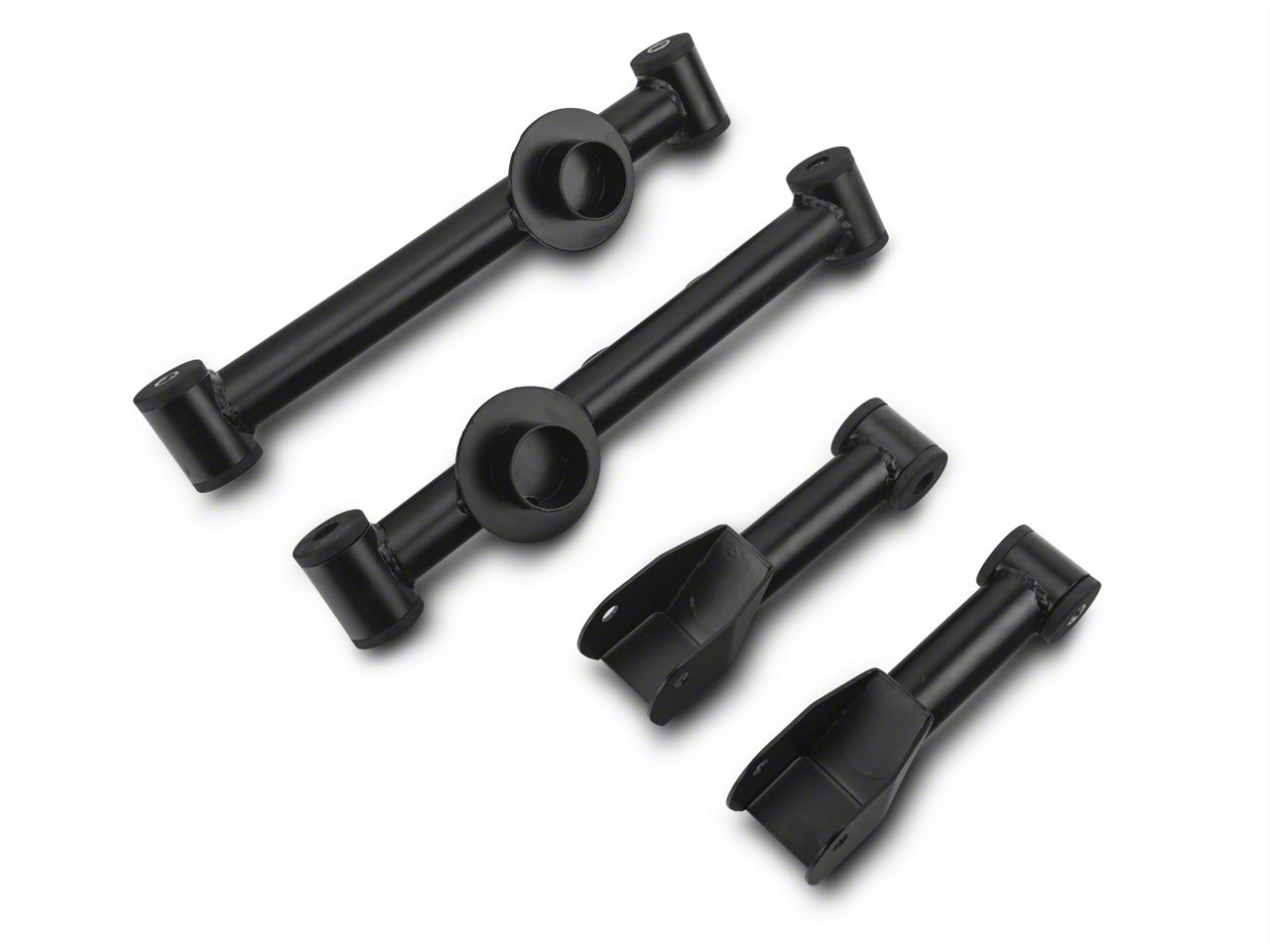 SR Performance Mustang Rear Upper and Lower Control Arms; Black 389003 ...