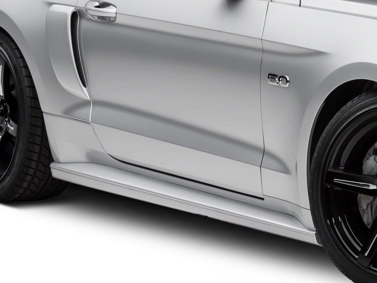 MMD by FOOSE Mustang Rocker Panels; Pre-Painted 389033 (15-23 Mustang ...