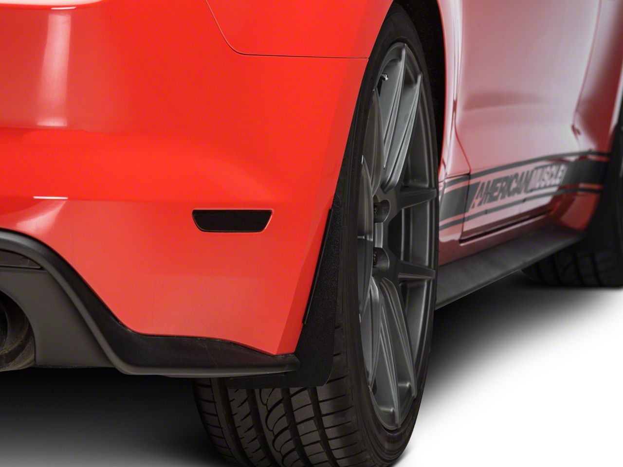SpeedForm Mustang No-Drill Splash Guards; Rear 389050 (15-23 Mustang GT ...