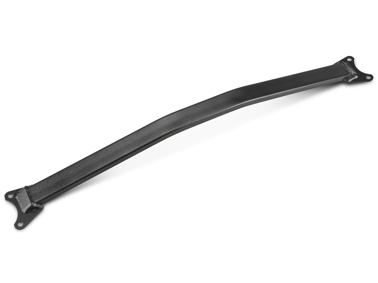 BMR Mustang Tubular Strut Tower Brace; Black Hammertone BMR-STB011H (05 ...