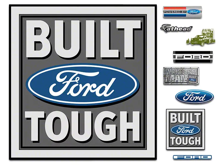 Built Ford Tough Vector