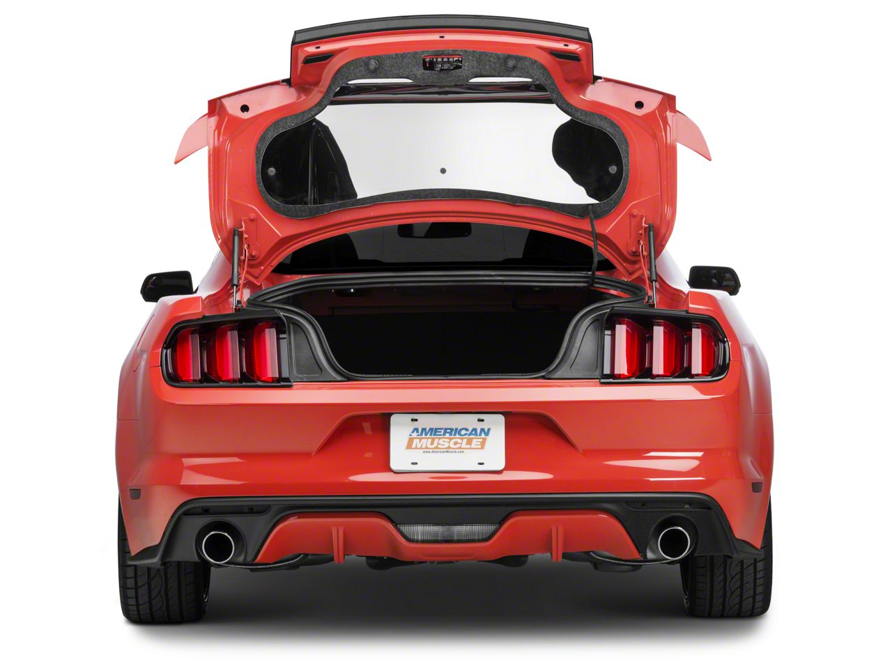 Mustang Trunk Lid Panel; Polished (15-23 Mustang Fastback) - Free Shipping