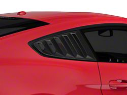 SpeedForm Mustang Aluminum Rear Window Louvers 389269 (15-23 Mustang ...