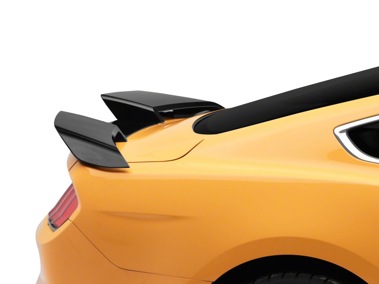MMD by FOOSE Mustang Split Rear Spoiler; Black 407273-UA (15-23 Mustang ...