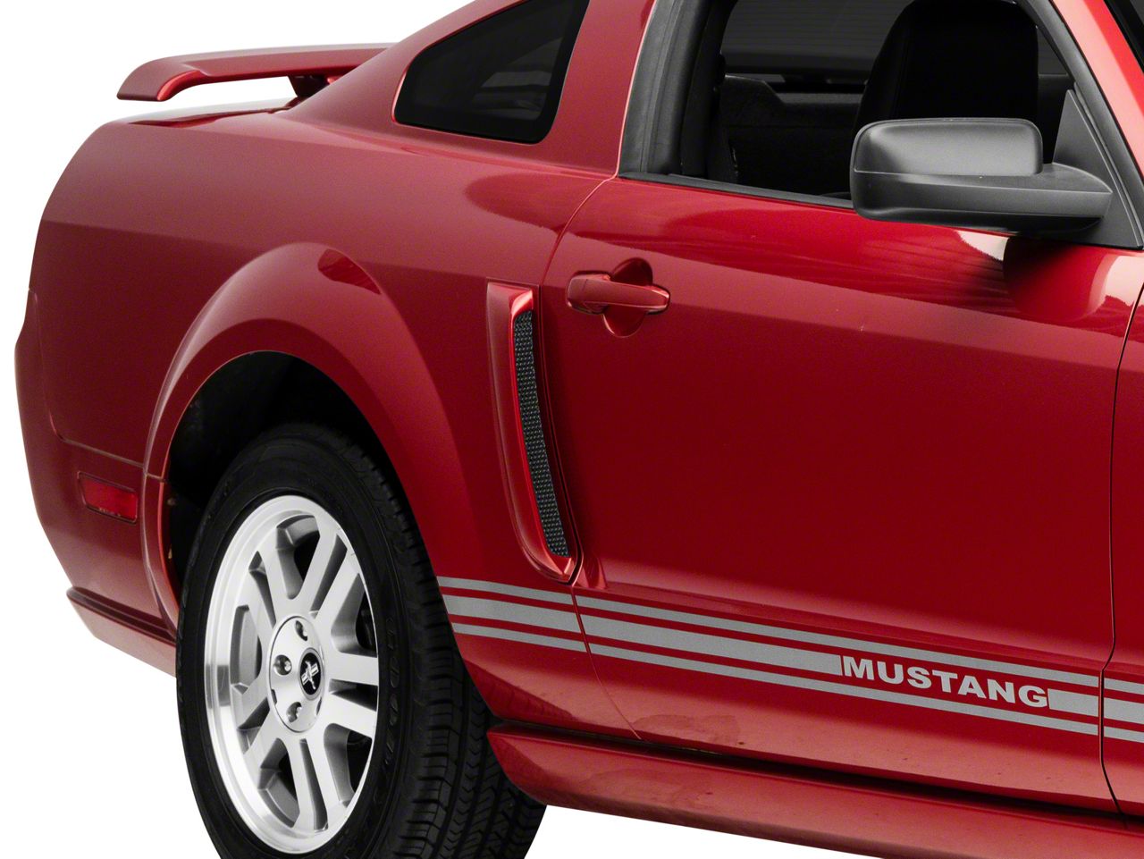 2005-2009 Mustang Scoops - Side | AmericanMuscle
