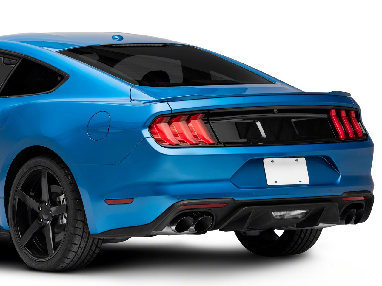 Drake Muscle Cars Mustang Decklid Panel; Gloss Black JR3B-63423B70-A ...