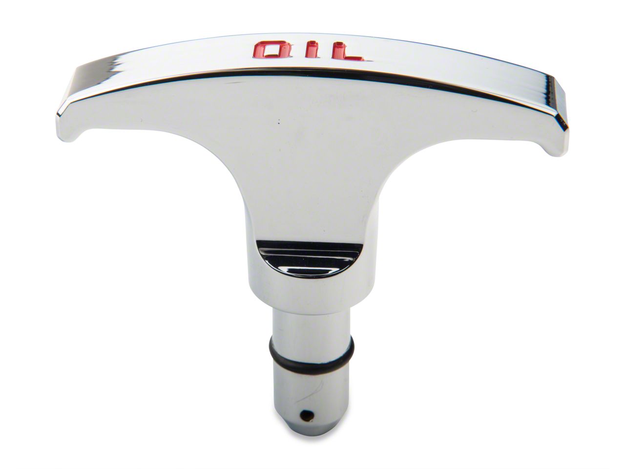 SpeedForm Mustang Modern Billet Oil Dipstick Handle; Chrome 41052 (05 ...