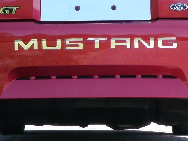 Bumper Stickers Decal Mods Rear Bumper Letter Inserts Inlays Decals For ...