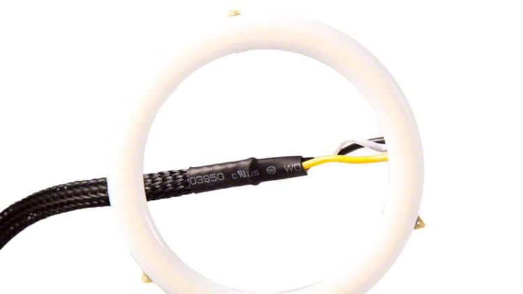 Diode Dynamics Corvette HD Dual Headlight LED Halo Rings; Red DD2048 ...