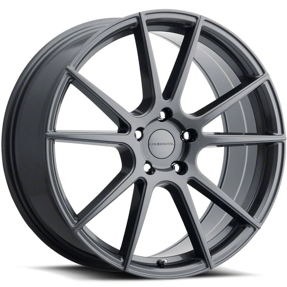 Liquid Metal Wheels Mustang Shift Gunmetal Wheel; 20x8.5 35-2865G (15 ...
