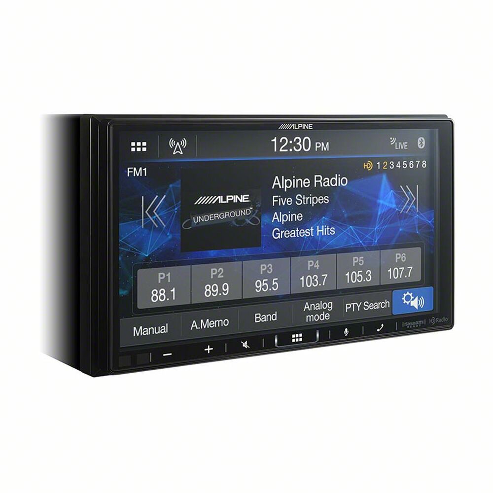 Alpine Charger 7-Inch Shallow-Chassis Multimedia Receiver for Double ...
