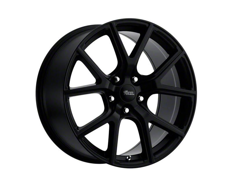 Voxx Mustang Lumi Matte Black Wheel; Rear Only; 20x10 LMI 210-5114-50 ...