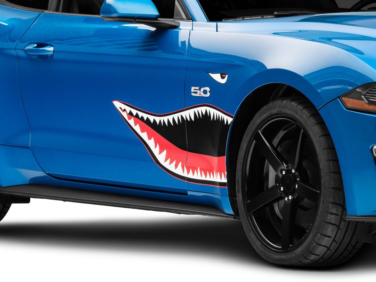SEC10 Mustang Shark Teeth Decal 423338 (79-23 Mustang) - Free Shipping