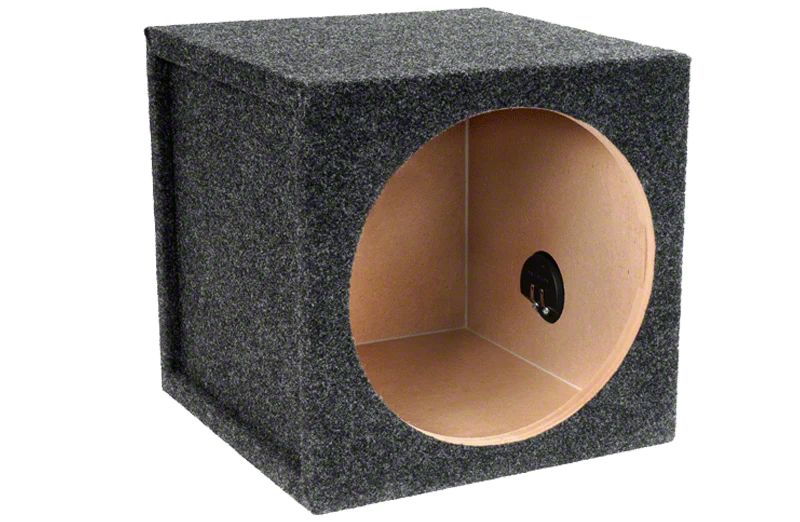 Mach-E 10-Inch Single Sealed Subwoofer Enclosure for JL Audio WX, W0 ...
