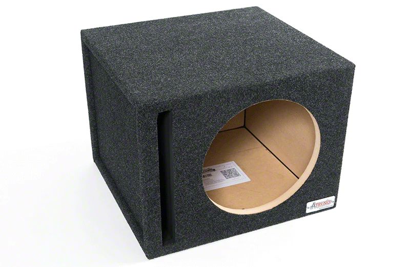 Challenger 12-Inch Single Vented Subwoofer Enclosure for JL Audio W0 ...