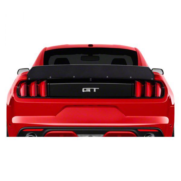 Mustang Duckbill Wing Rear Spoiler; Carbon Fiber (15-23 Mustang ...