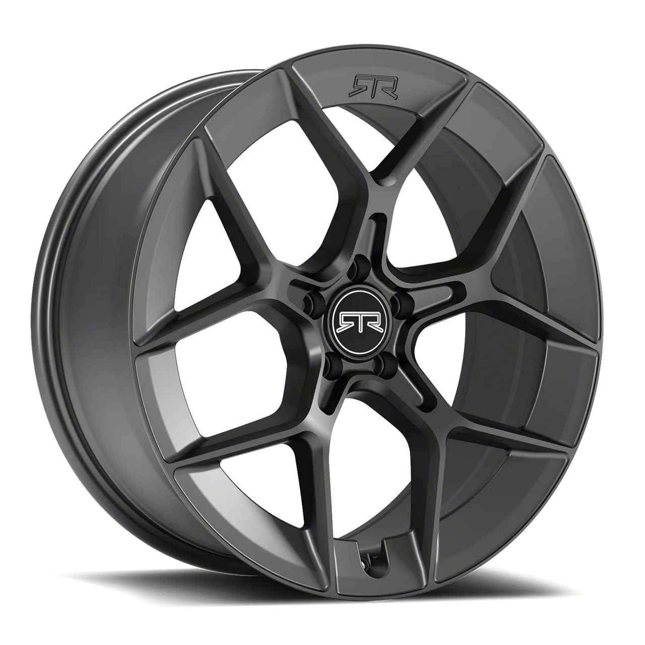 RTR Mustang Aero 5 Satin Charcoal Wheel; 20x8.5 A262839 (05-09 Mustang ...