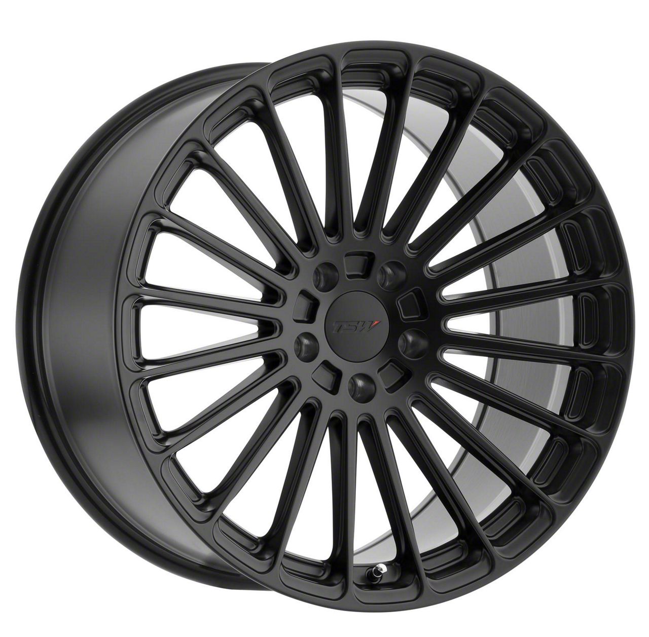 TSW Mustang Turbina Matte Black Wheel; 20x9 2090TUR305114M76 (15-23 ...