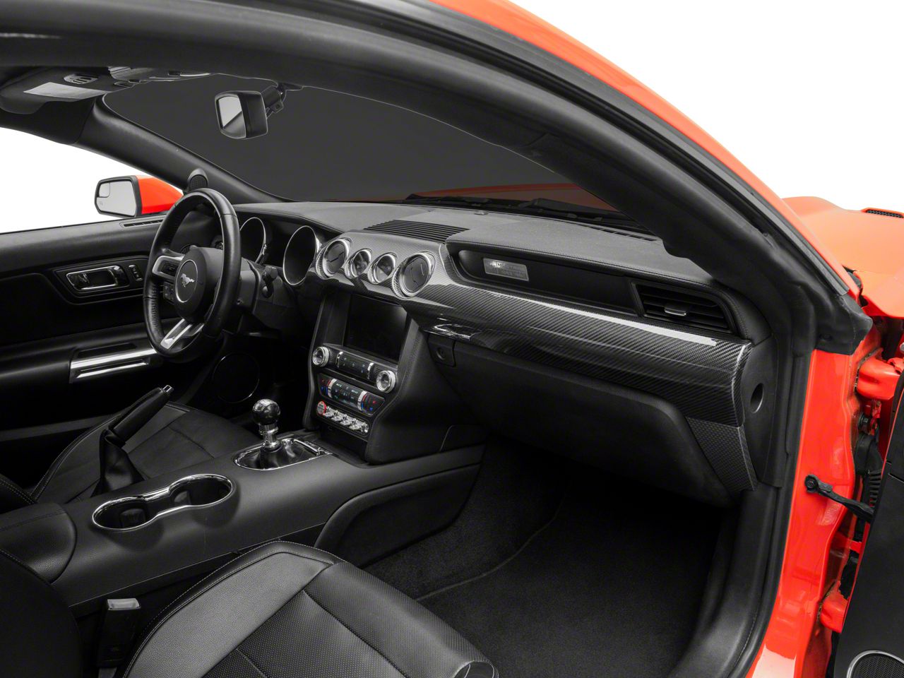 Cobra-Tek Mustang Performance Pack Dashboard Center Dash Trim; Gloss ...