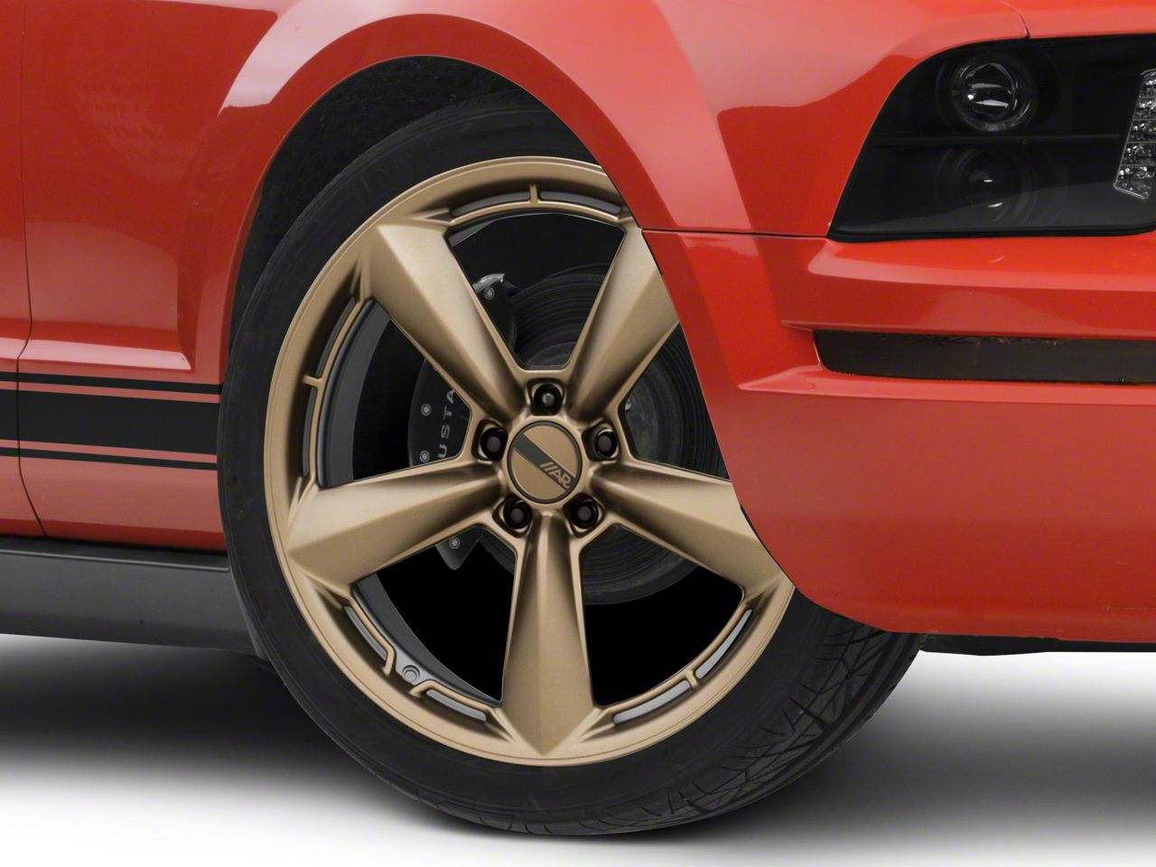 American Racing Mustang TTF Matte Bronze Wheel; 20x9.5 AR946ZX20951232 ...