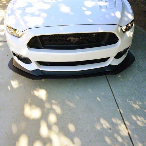 Mustang Front Splitter Extension (15-17 Mustang GT w/ Performance Pack ...