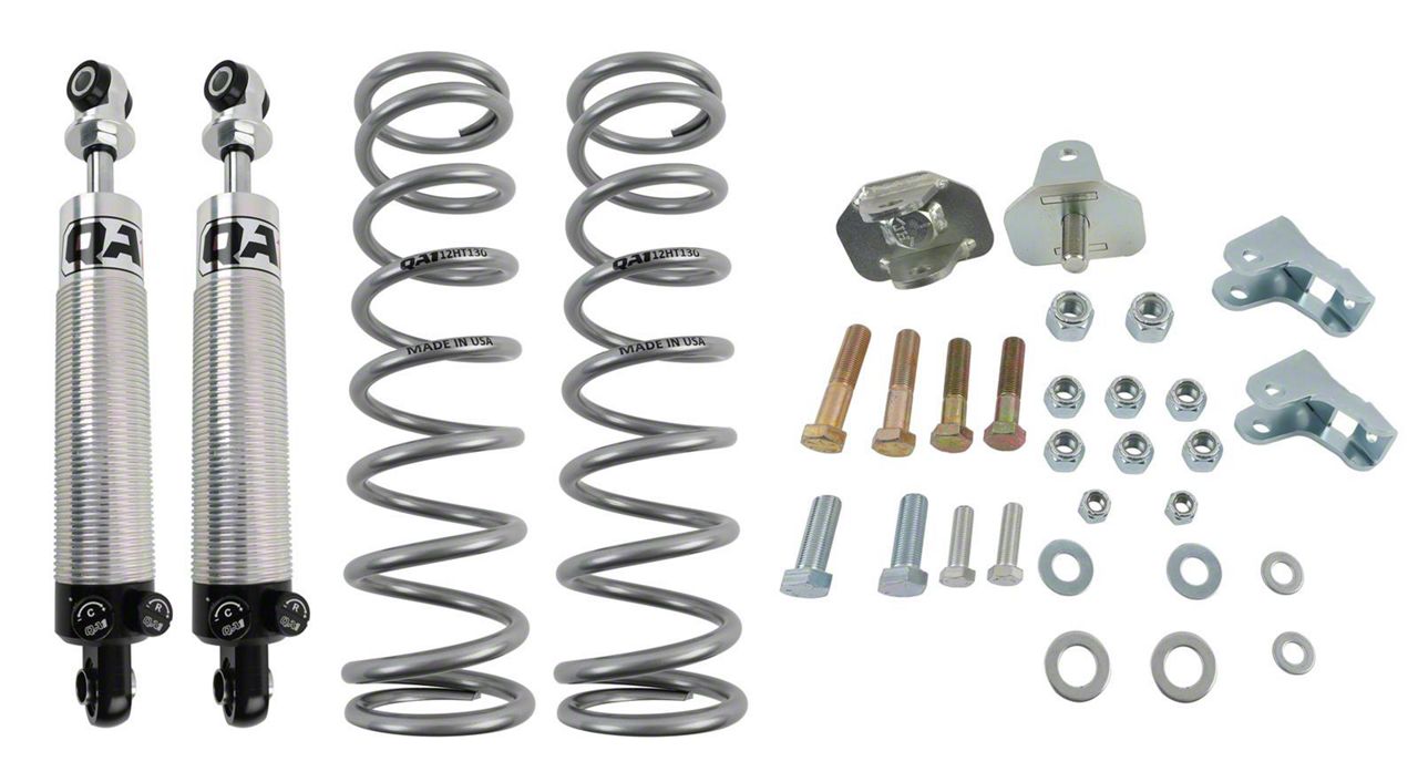 QA1 Mustang Double Adjustable Rear Coil-Over Conversion Kit; 130 lb./in ...