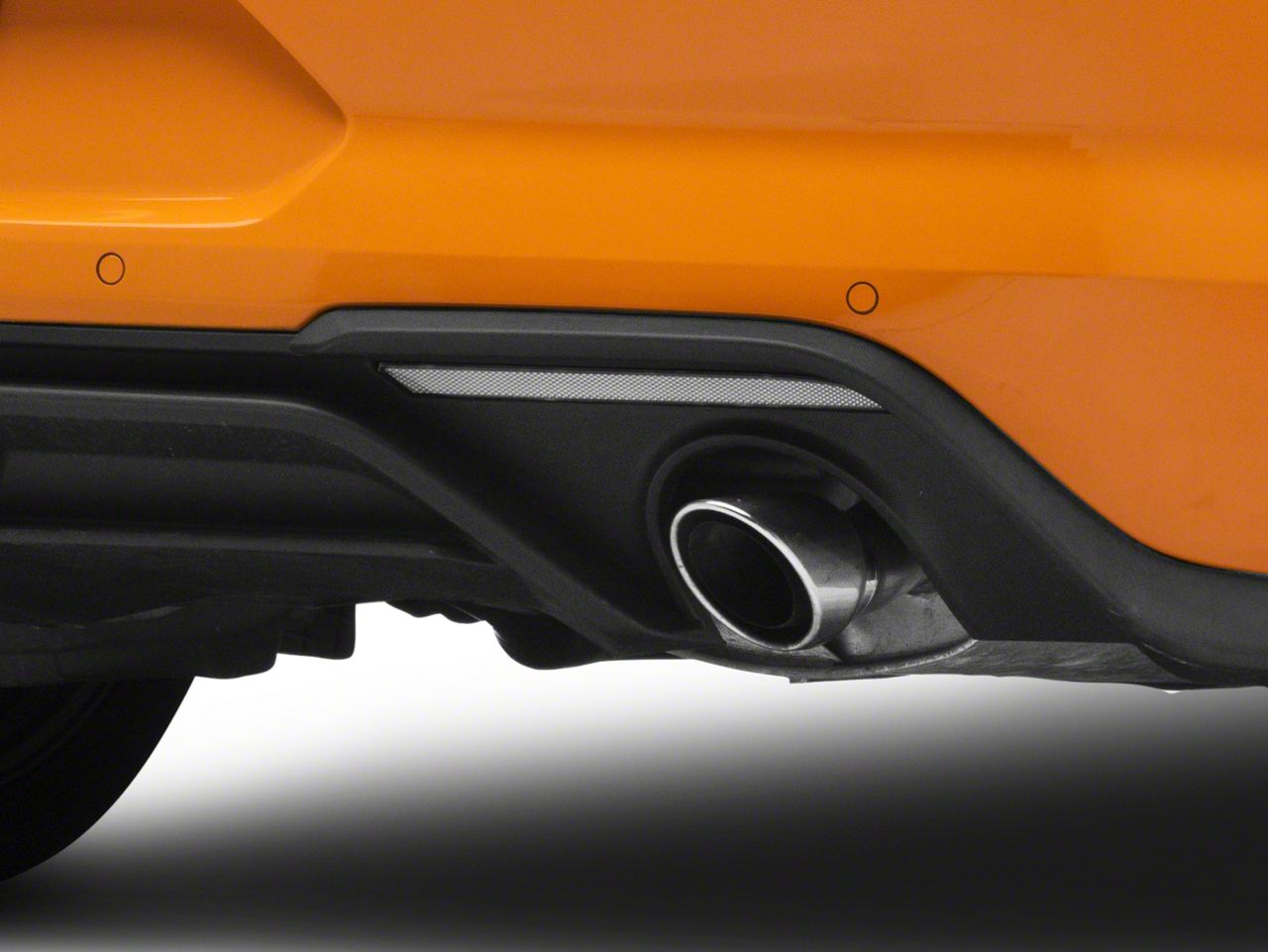 S550 Euros Mustang Rear Reflectors; Clear 1517Refeu (15-17 Mustang; 18 ...