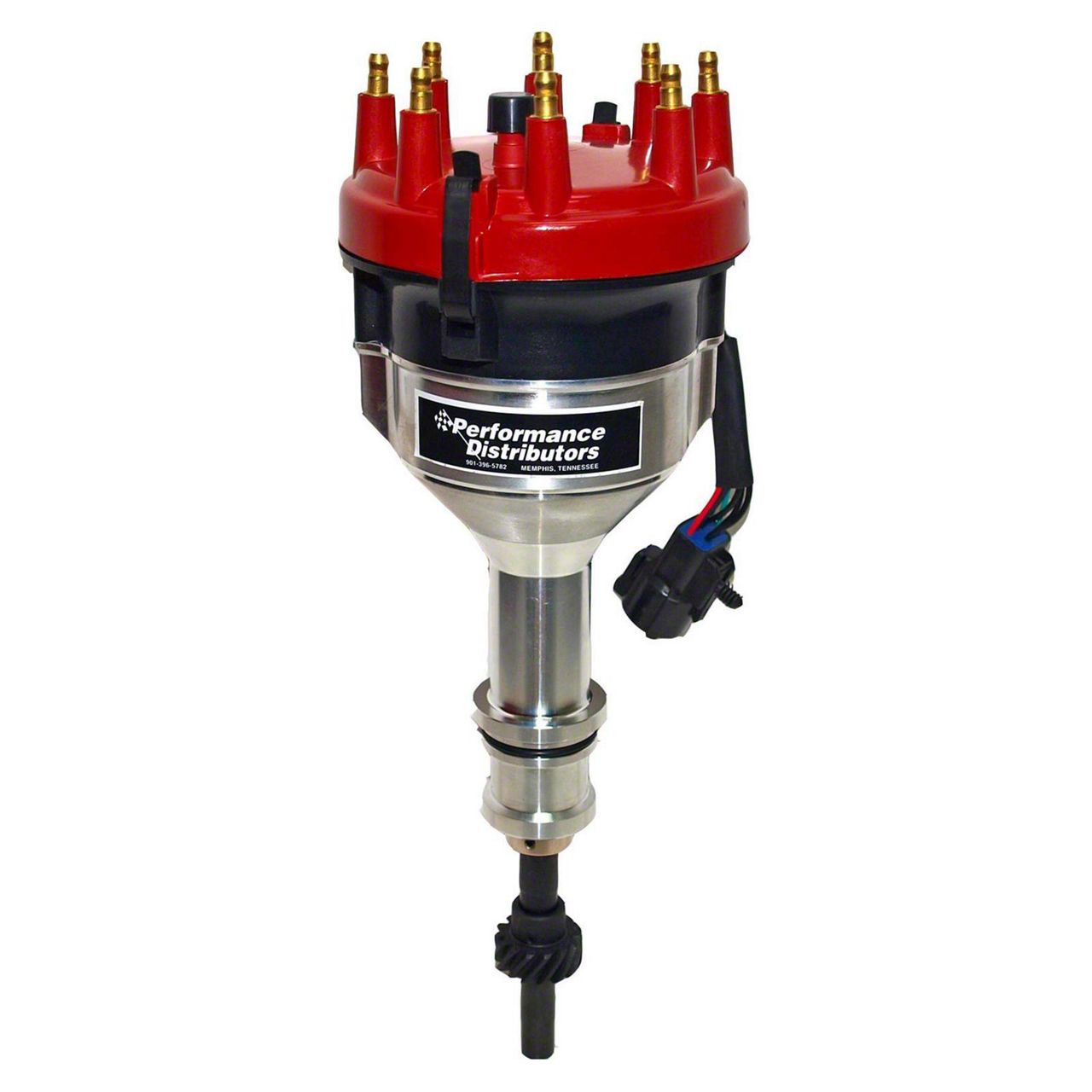 Performance Distributors Mustang Hot Forged Distributor; Red DUI ...