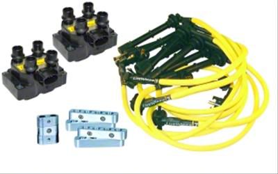 Performance Distributors Mustang LiveWires Spark Plug Wires; Yellow DUI ...