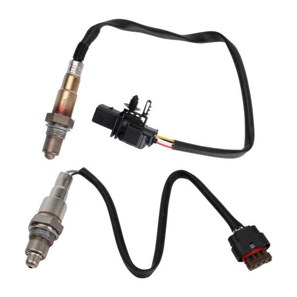 Mustang O2 Oxygen Sensor Set; Upstream and Downstream (15-17 Mustang ...