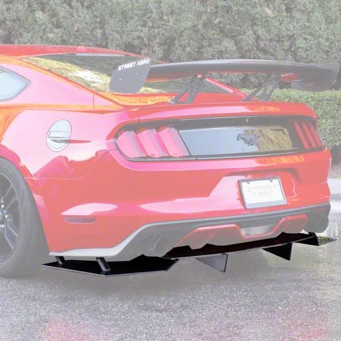 Mustang Rear Diffuser (15-17 Mustang GT Premium) - Free Shipping