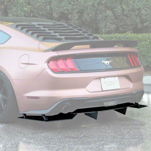 Mustang Rear Diffuser (18-23 Mustang EcoBoost w/o Active Exhaust ...