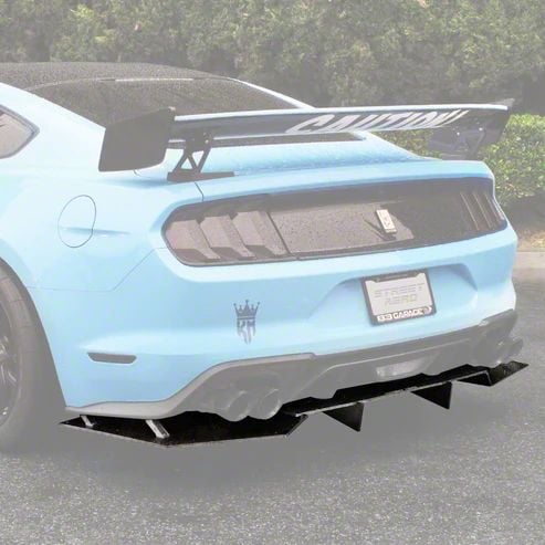 Mustang Rear Diffuser (18-23 Mustang GT w/ Performance Pack) - Free ...
