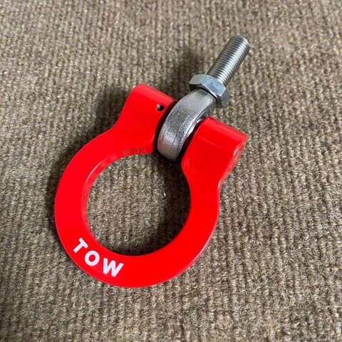 Charger Premium Tow Hook D-Ring; Red - Free Shipping