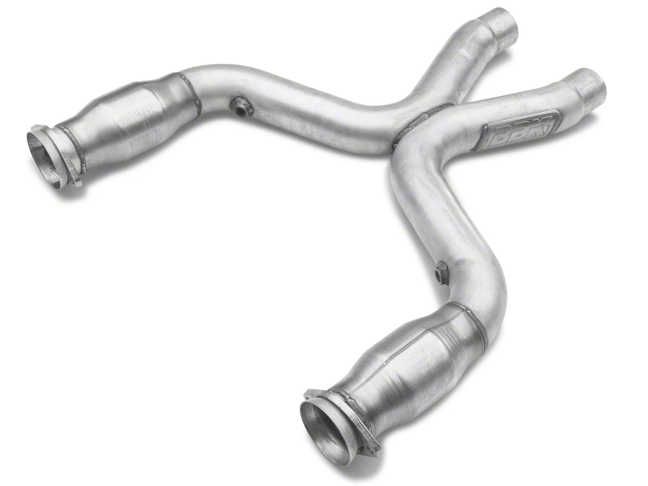 BBK Mustang Catted X-Pipe 1658 (11-14 Mustang GT w/ Long Tube Headers ...