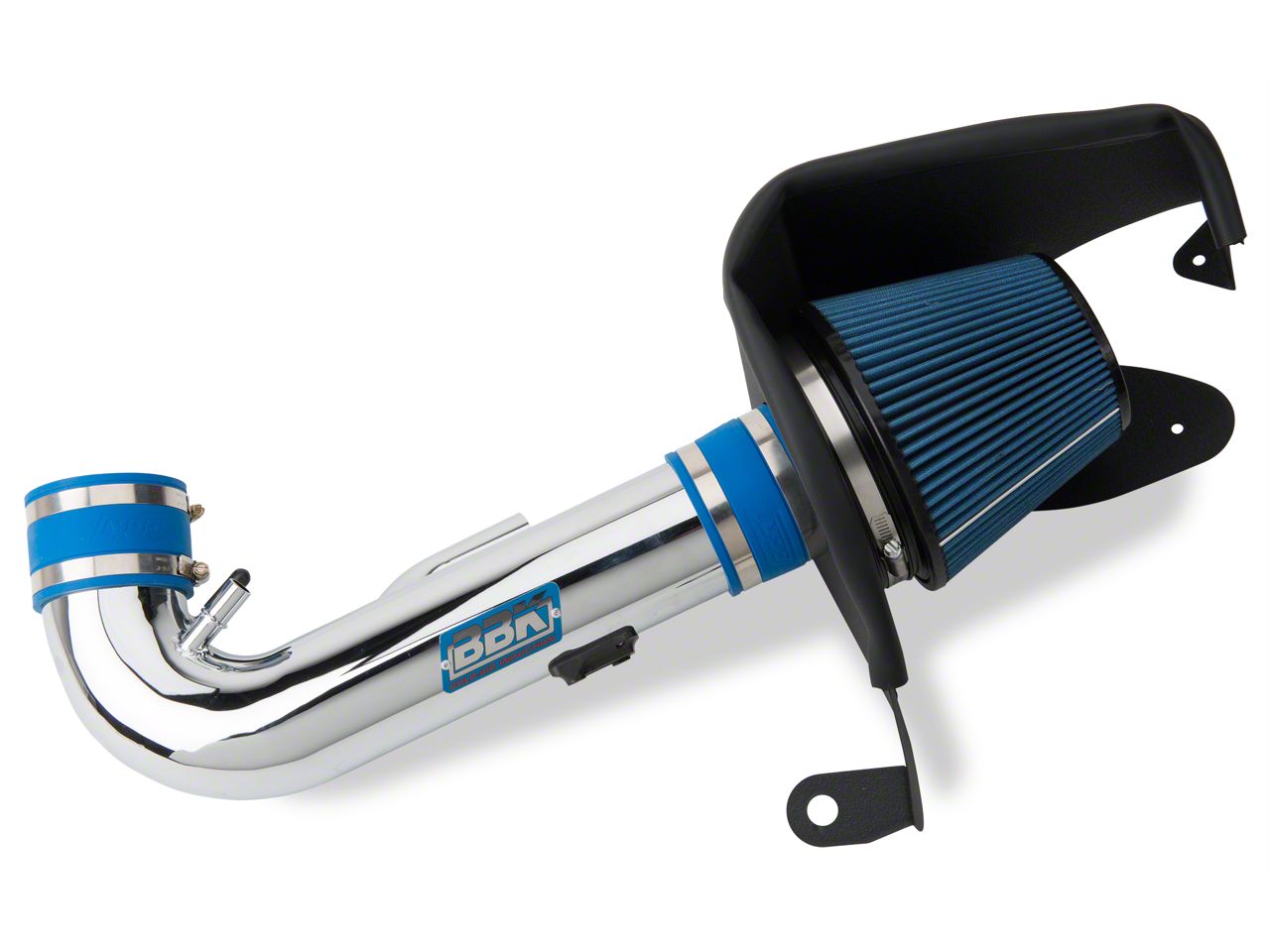 BBK Mustang Cold Air Intake; Chrome 1768 (11-14 Mustang GT; 12-13 ...