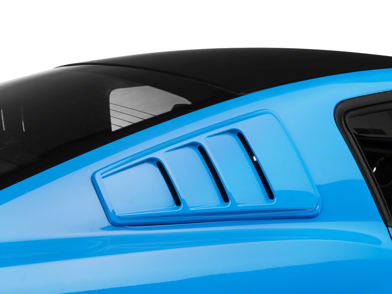 2010-2014 Mustang Louvers - Quarter Window | AmericanMuscle